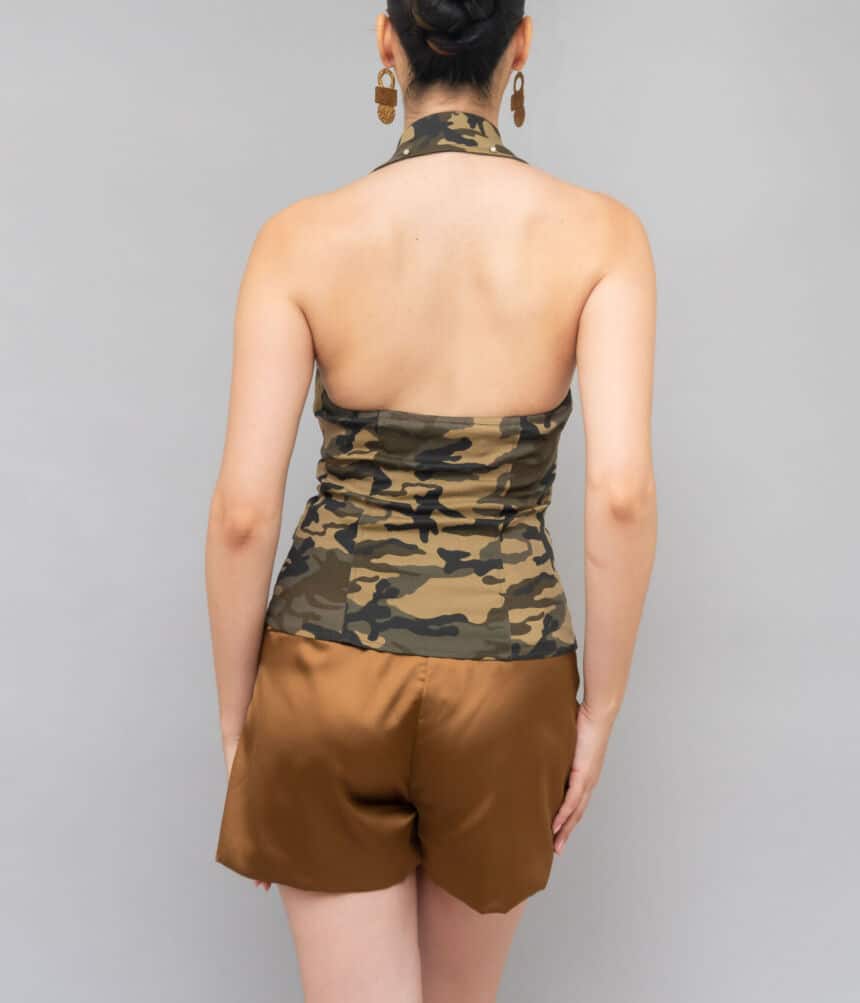 Camouflaged Blouse - Veralover